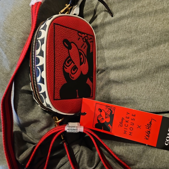 Coach | Bags | Nwt Coach Disney Mickey Mouse Camera Crossbodypebble ...